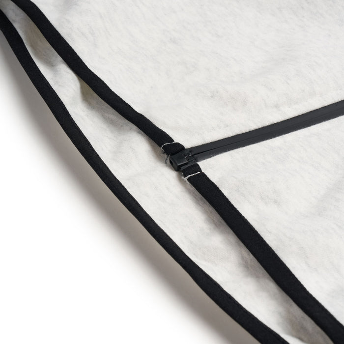 Hooded Roadman Jacket Light Grey | 6PM®