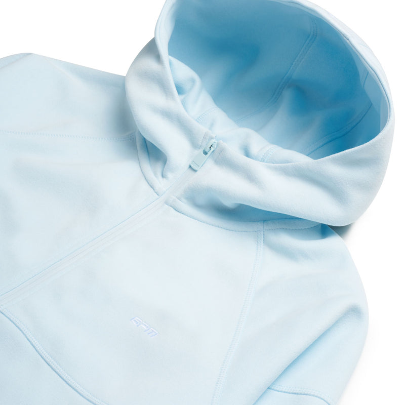 Hooded Roadman Jacket Ice Blue | 6PM®