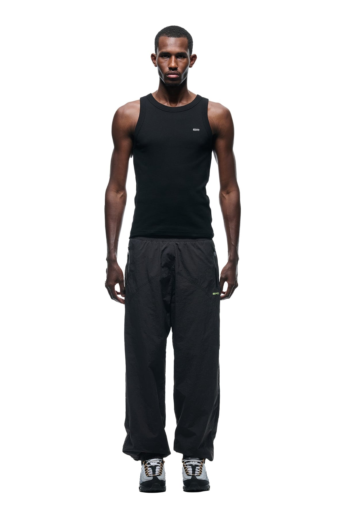 Crinkle Track Pants Iron Grey | 6PM®