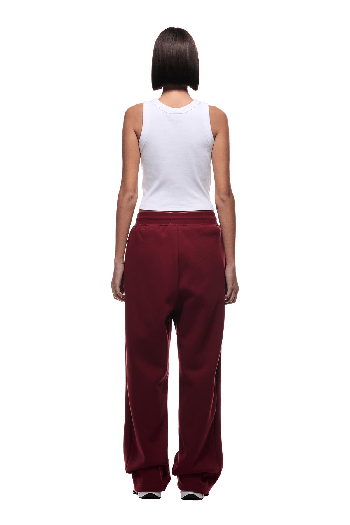Open Leg Jogger Wine Red | 6PM®