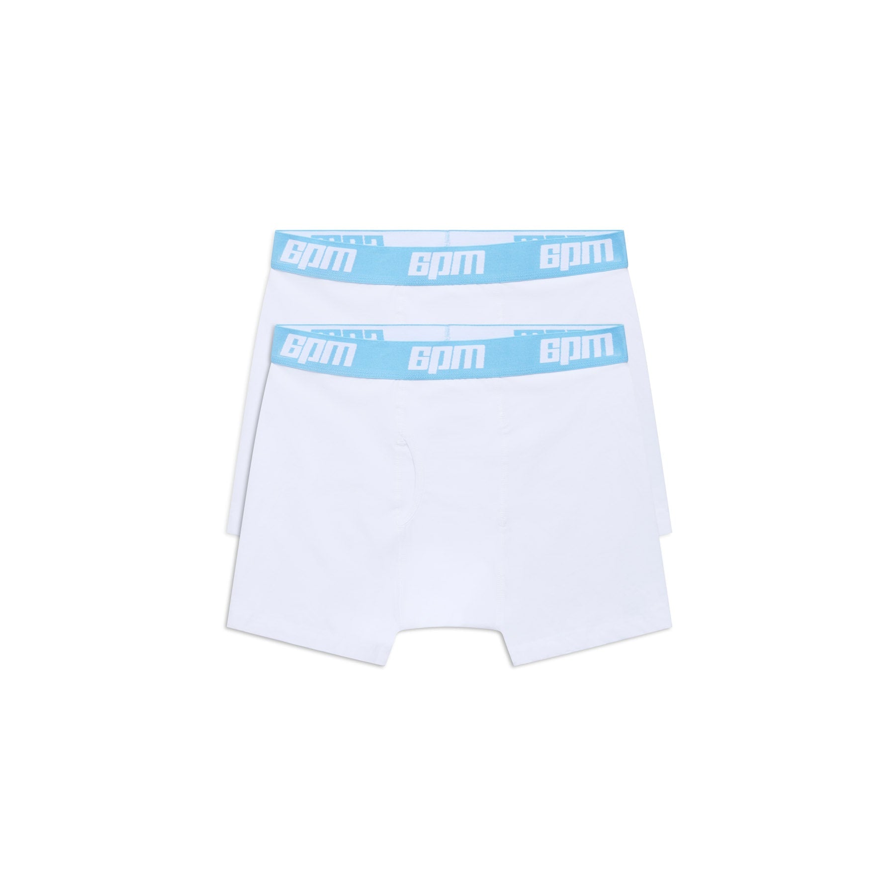 Boxer Shorts White/Baby Blue (2-Pack) | 6PM®